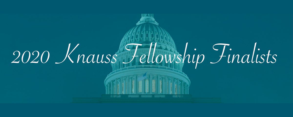 2020 Knauss Fellowship Finalists Announced - Virginia Sea Grant